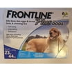 FRONTLINE Plus Topical Liquid Drops Flea & Tick Prevention for Dogs ...