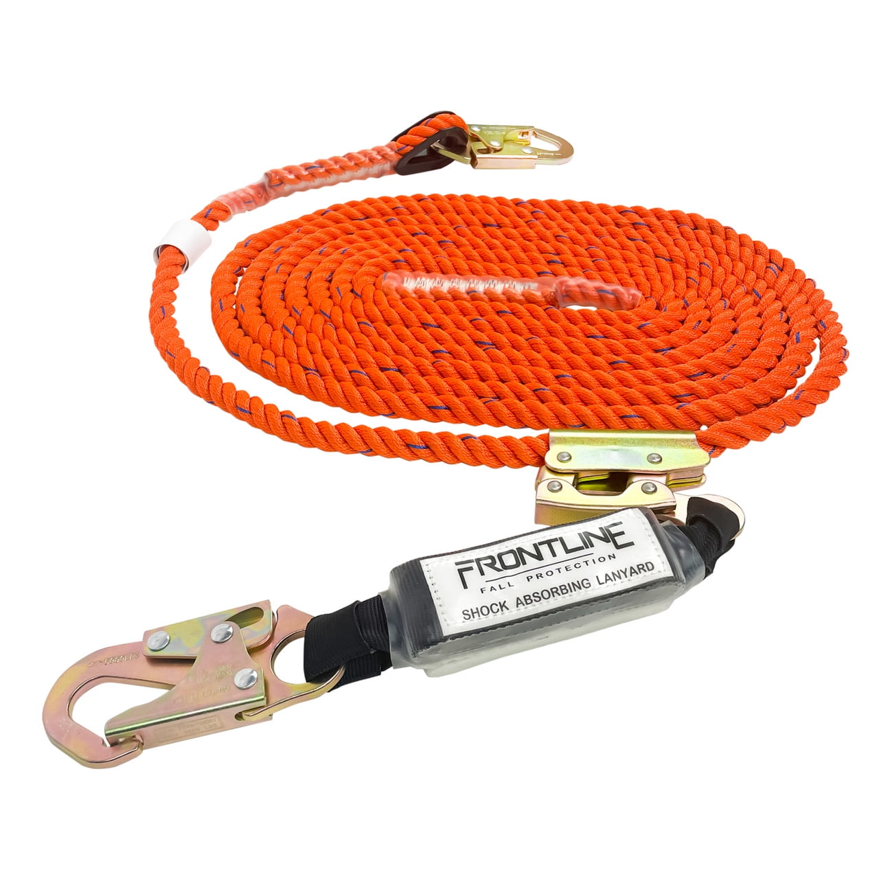 Frontline Premium Vertical Lifeline with Openable Rope Grab & Shock ...