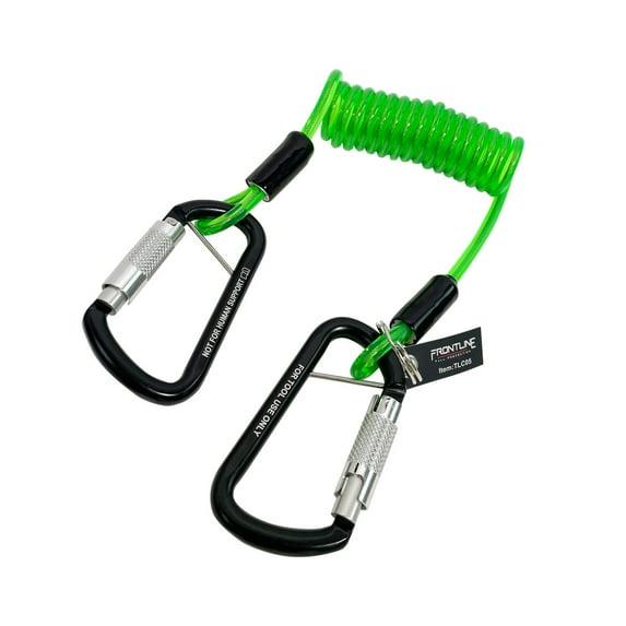 Frontline TLC05 ToolGrip Coil Tool Tether 5 lbs with Double Self ...