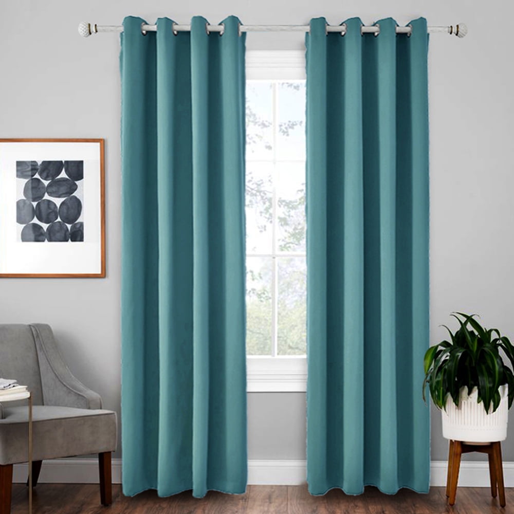 Frontwalk Blackout Window Curtain Grommet Room Darkening Curtain ...