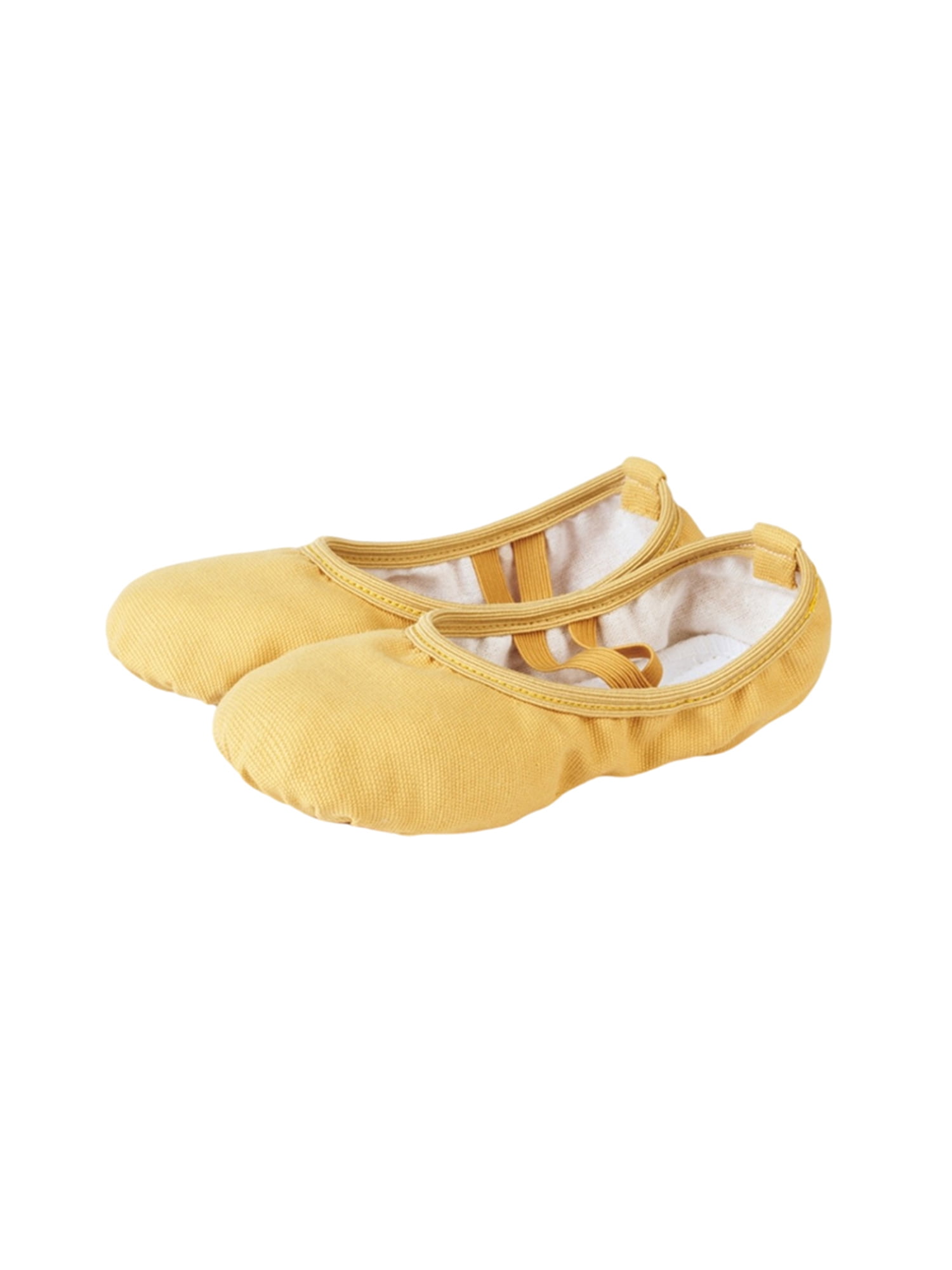 Frontwalk Kids Adults Ballet Shoes Split Sole Dancing Shoe Canvas Flats ...