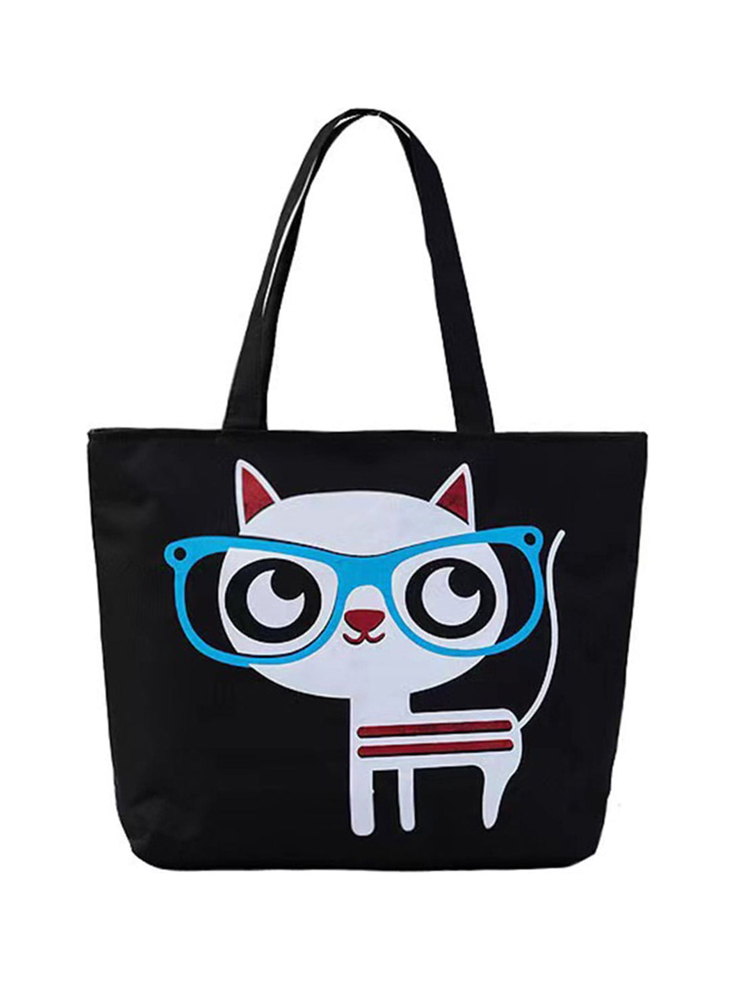 Frontwalk Ladies Handbag Large Capacity Cloth Bag Zipper Aesthetic ...