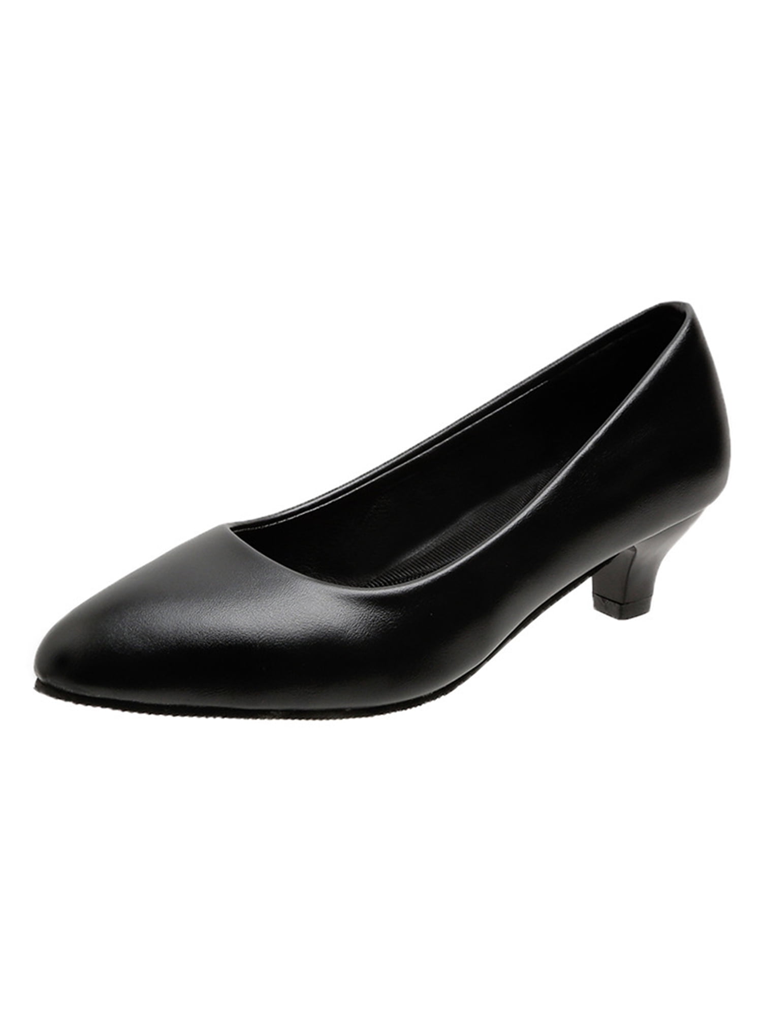 Frontwalk Ladies Pump Shoes Pointed Toe Pumps Slip On Dress Shoe Work ...