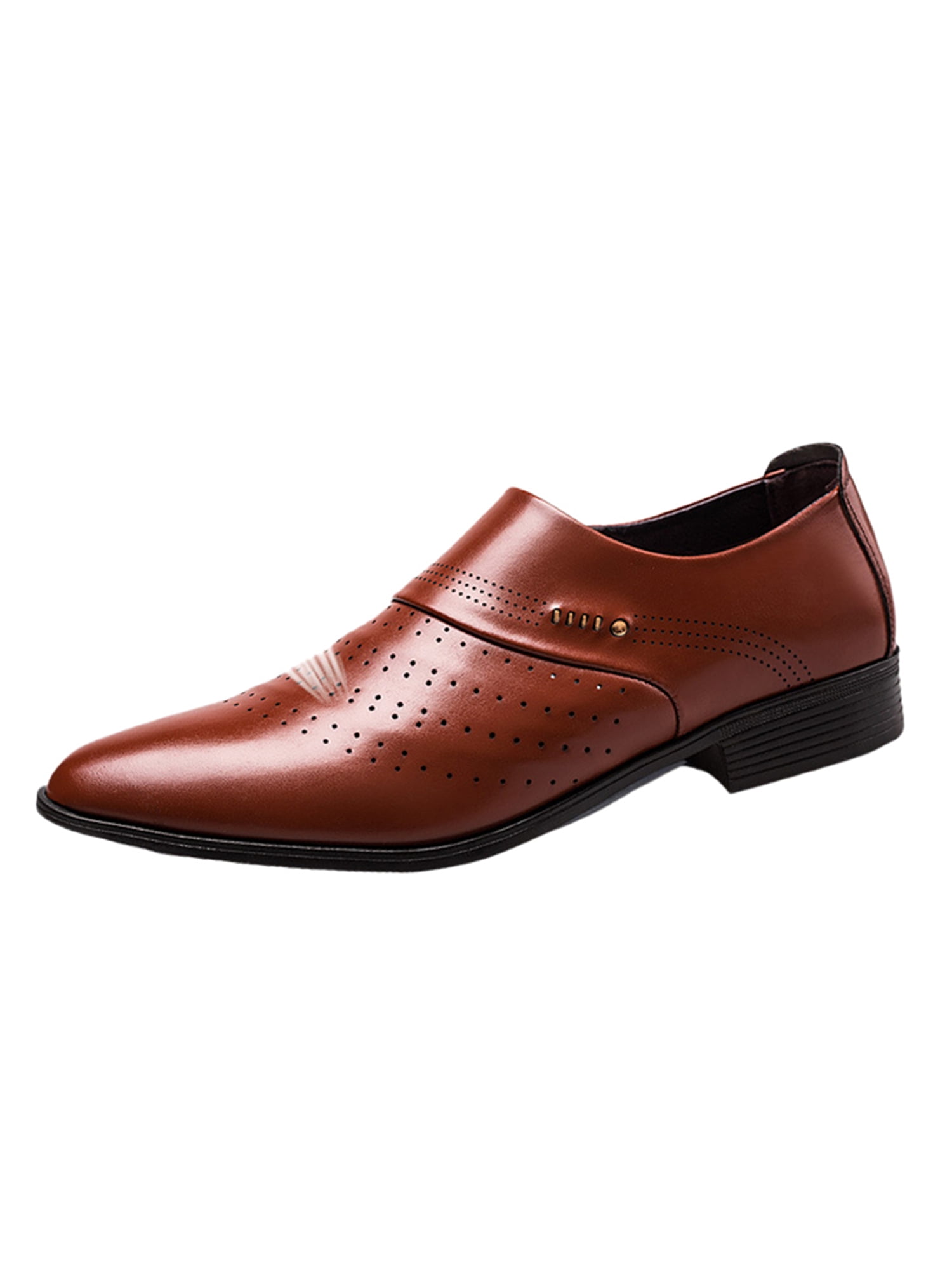 Frontwalk Men Oxfords Business Dress Shoes Formal Brogues Party Comfort ...
