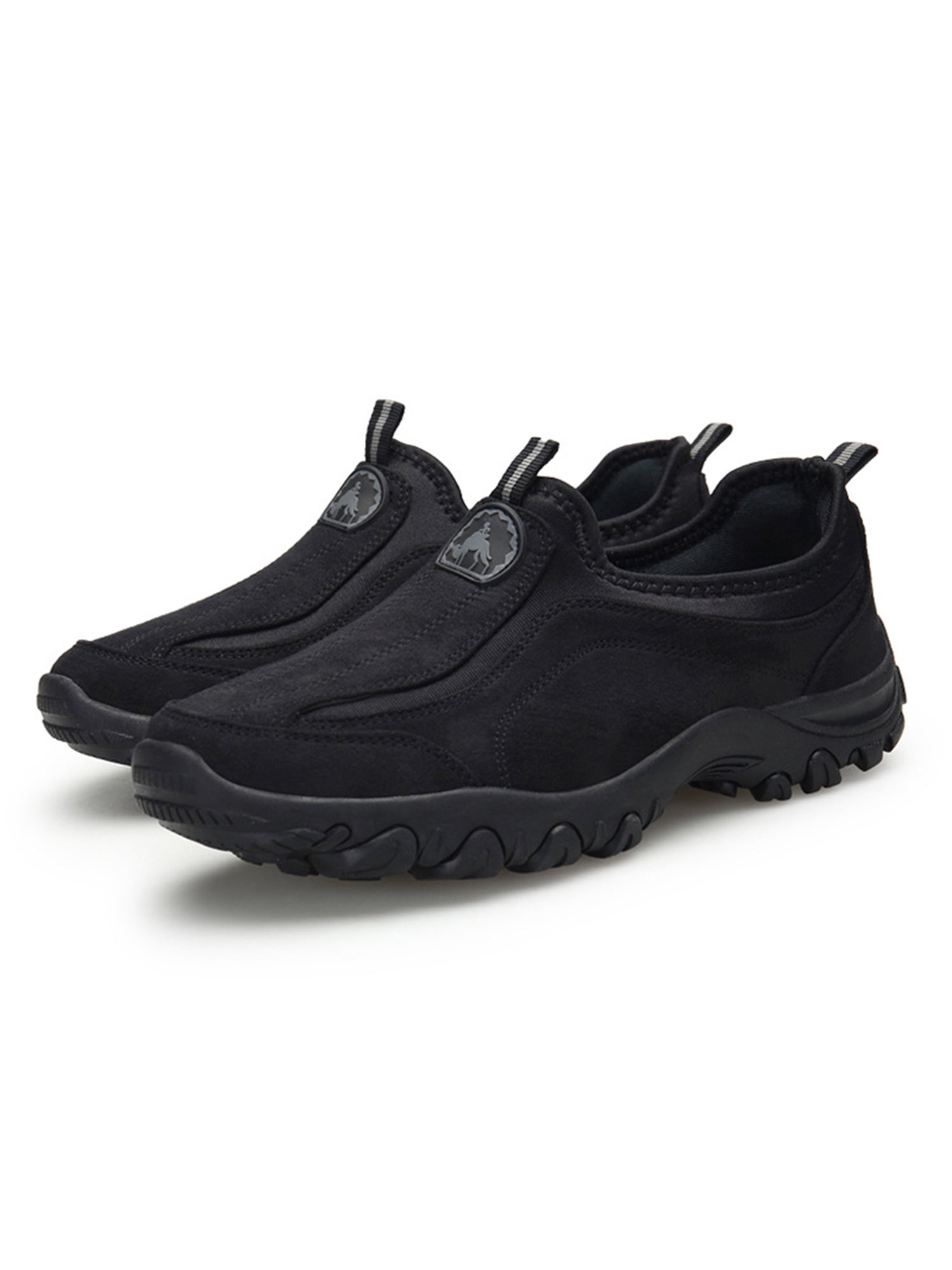 Frontwalk Mens Hiking Shoe Slip On Sneakers Sports Walking Shoes ...