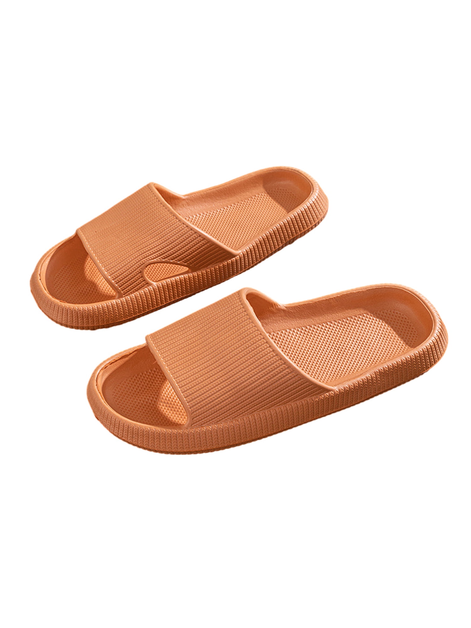 Frontwalk Mens Slides Slip On Shoes Open Toe House Slippers Indoor ...