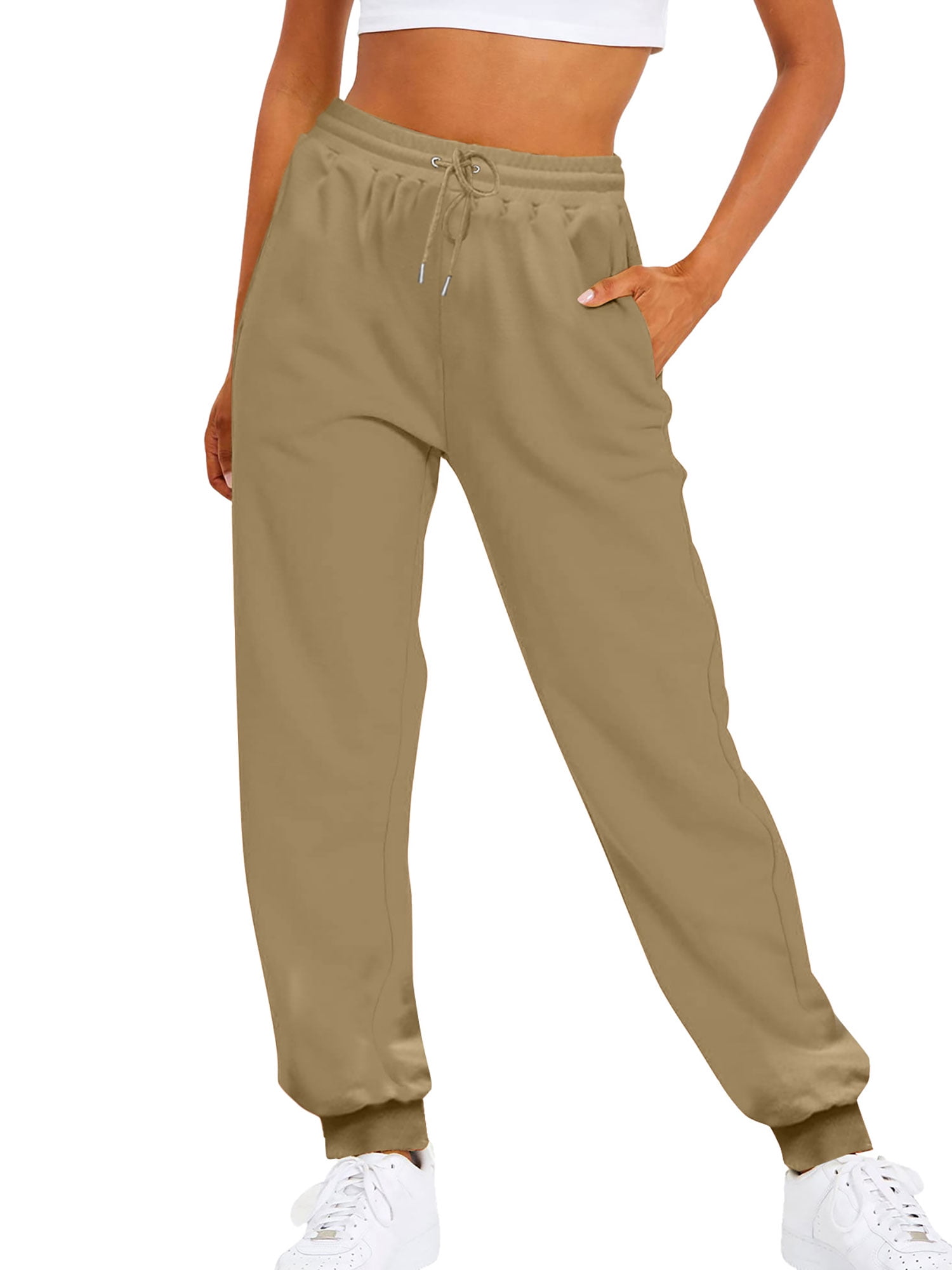 Frontwalk Sweatpants for Women Workout Joggers Lounge Pants with ...