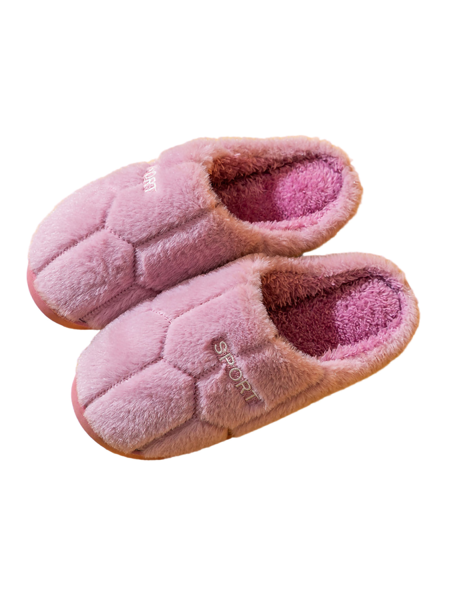 Frontwalk Unisex Shoes With Lined Slippers Memory Foam House Slipper ...