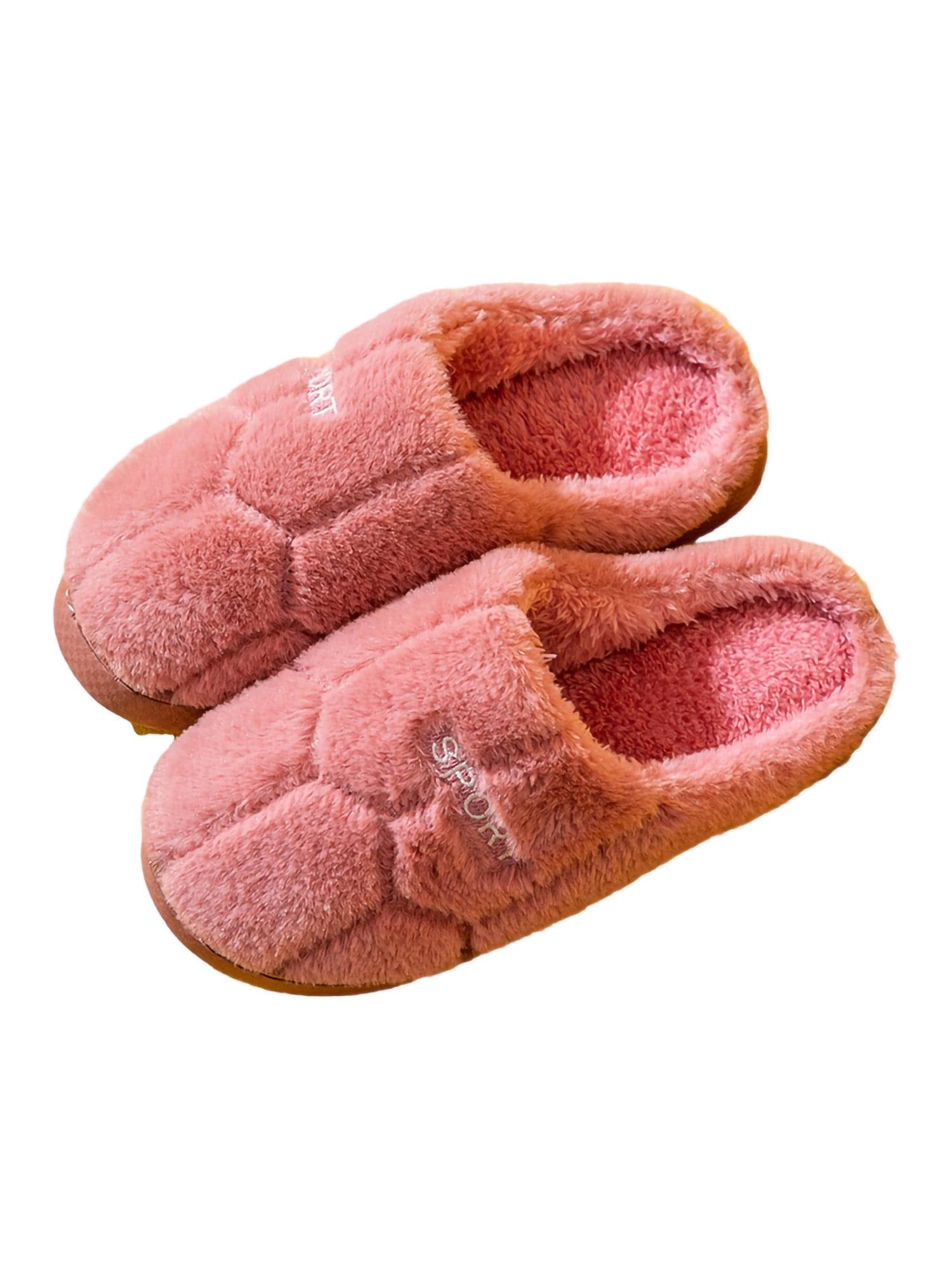 Frontwalk Unisex Shoes With Lined Slippers Memory Foam House Slipper ...