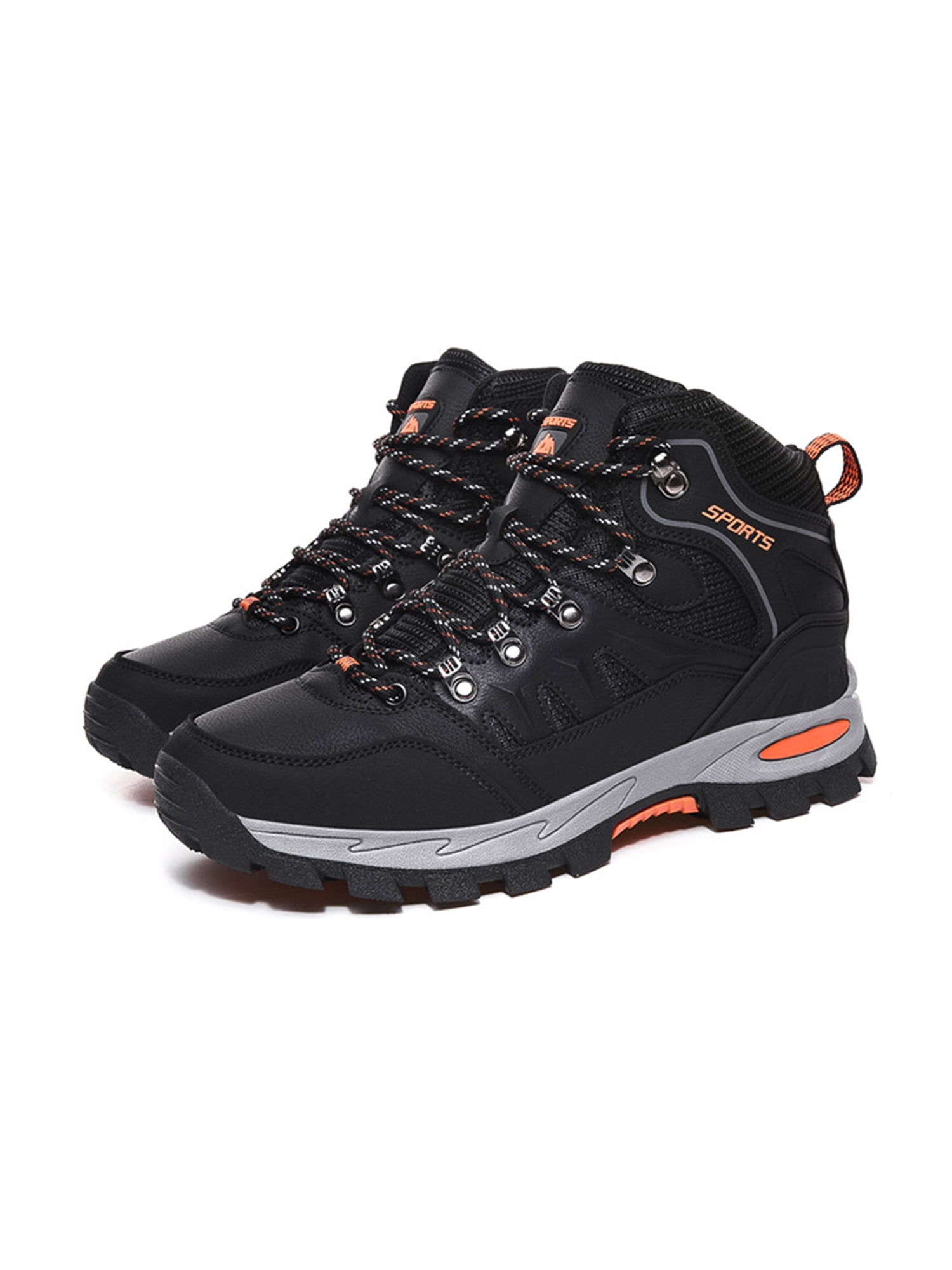 Frontwalk Unisex Walking Shoes Slip On Hiking Boots Comfort Trainers ...