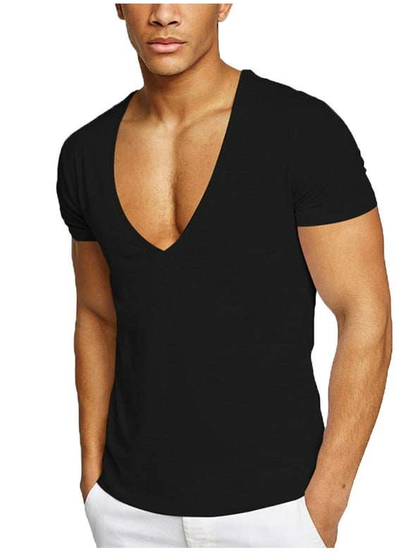 Low Cut Shirts Mens