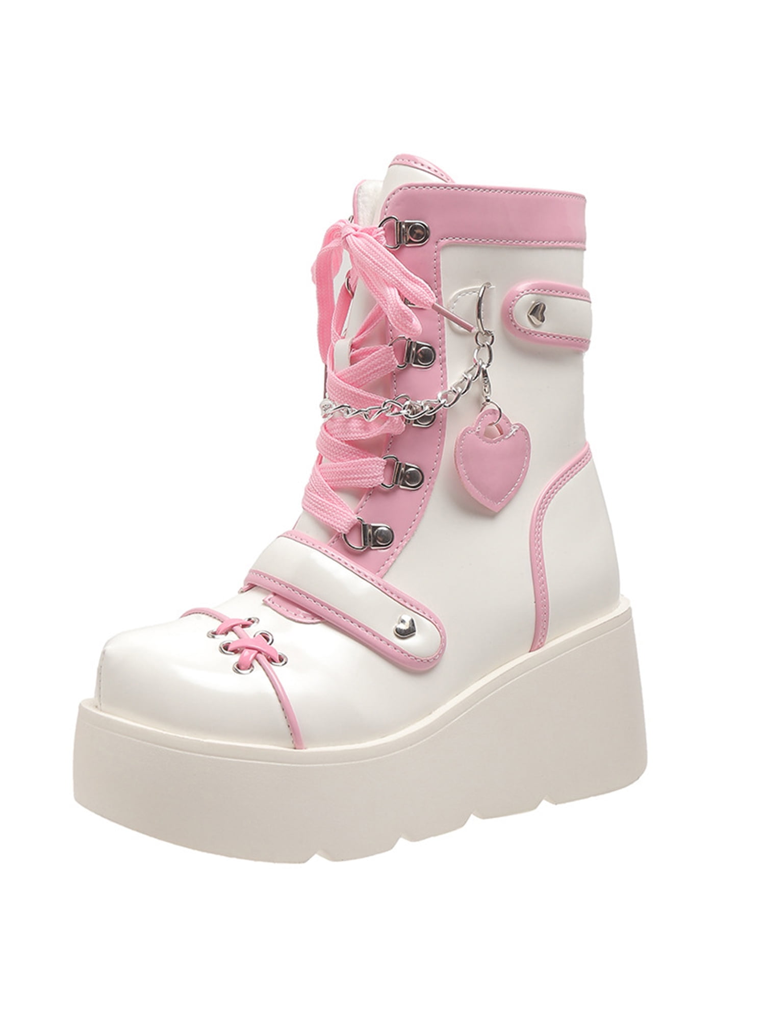 Customer reviews for Frontwalk Womens Knee High Boot Side Zip Punk Goth ...