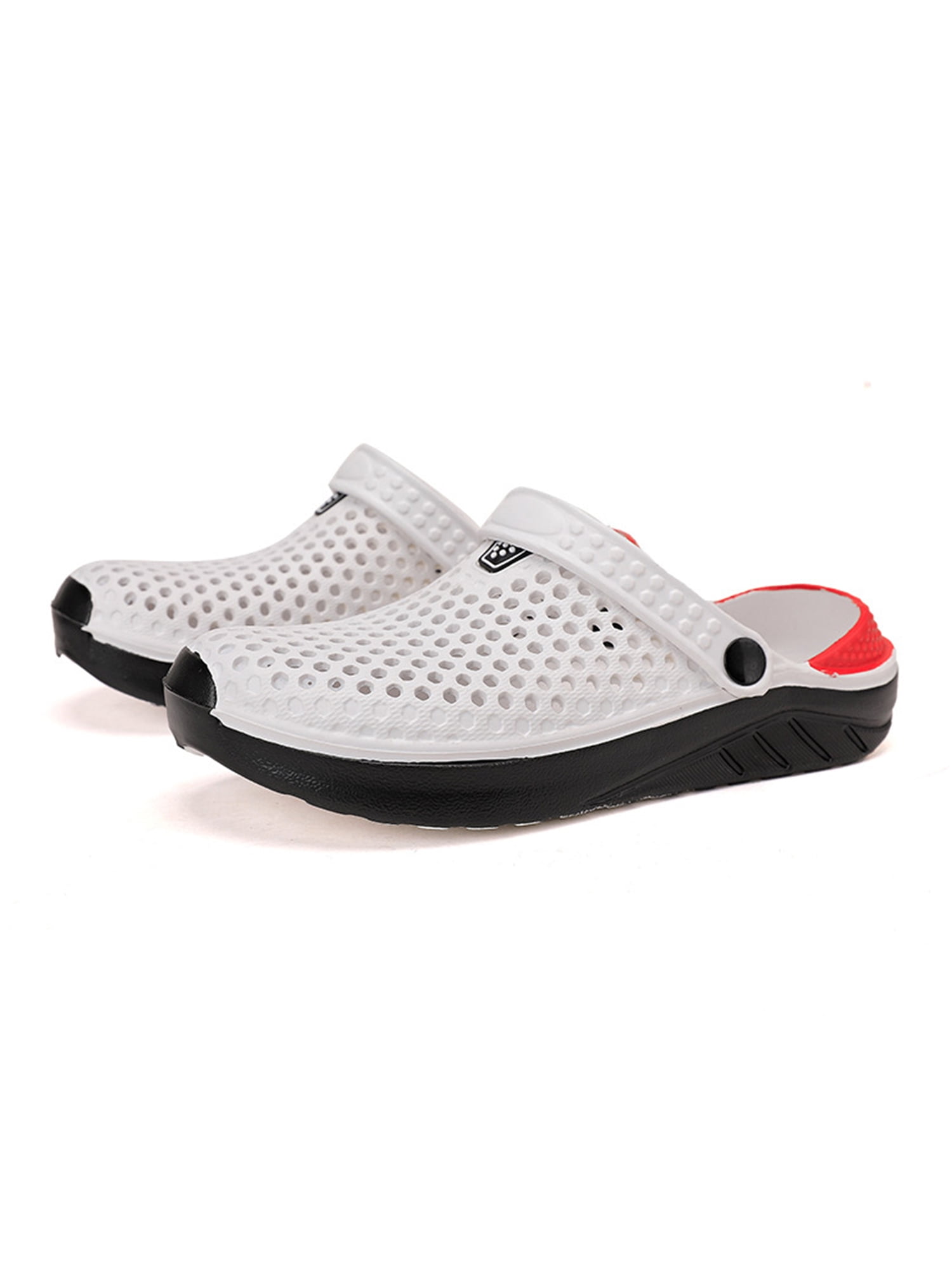 Frontwalk Womens Mens Clogs Closed Toe Garden Shoes Slip On Beach ...