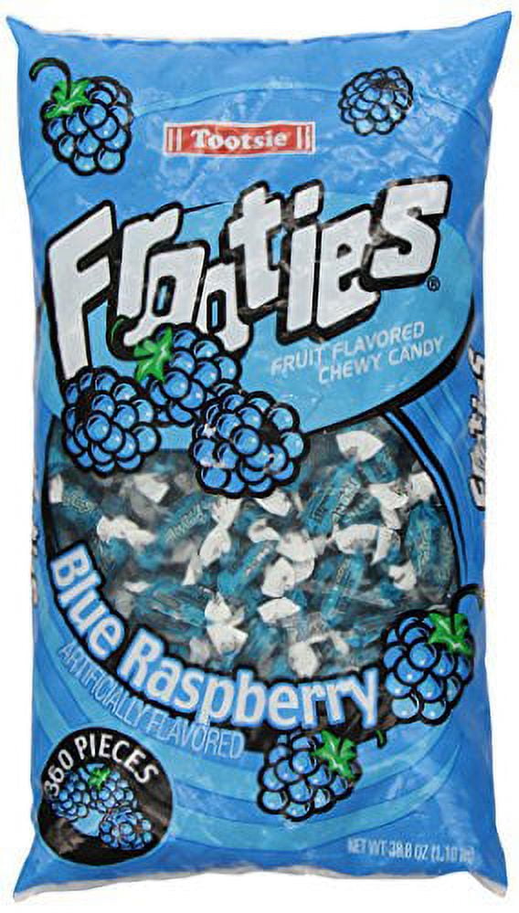 Frooties 360 Piece Bag Blue Raspberry (Net Wt. 38.8oz.) - Walmart.com
