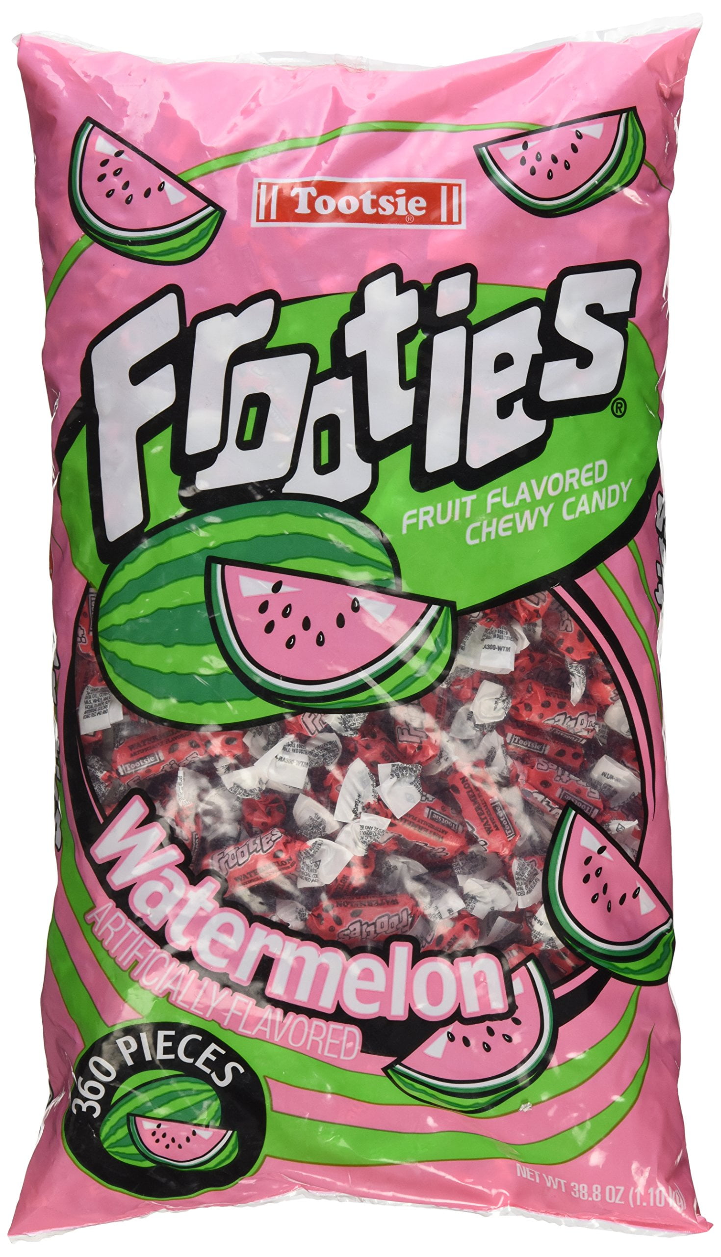 Frooties 360 Piece Bag Watermelon - Walmart.com