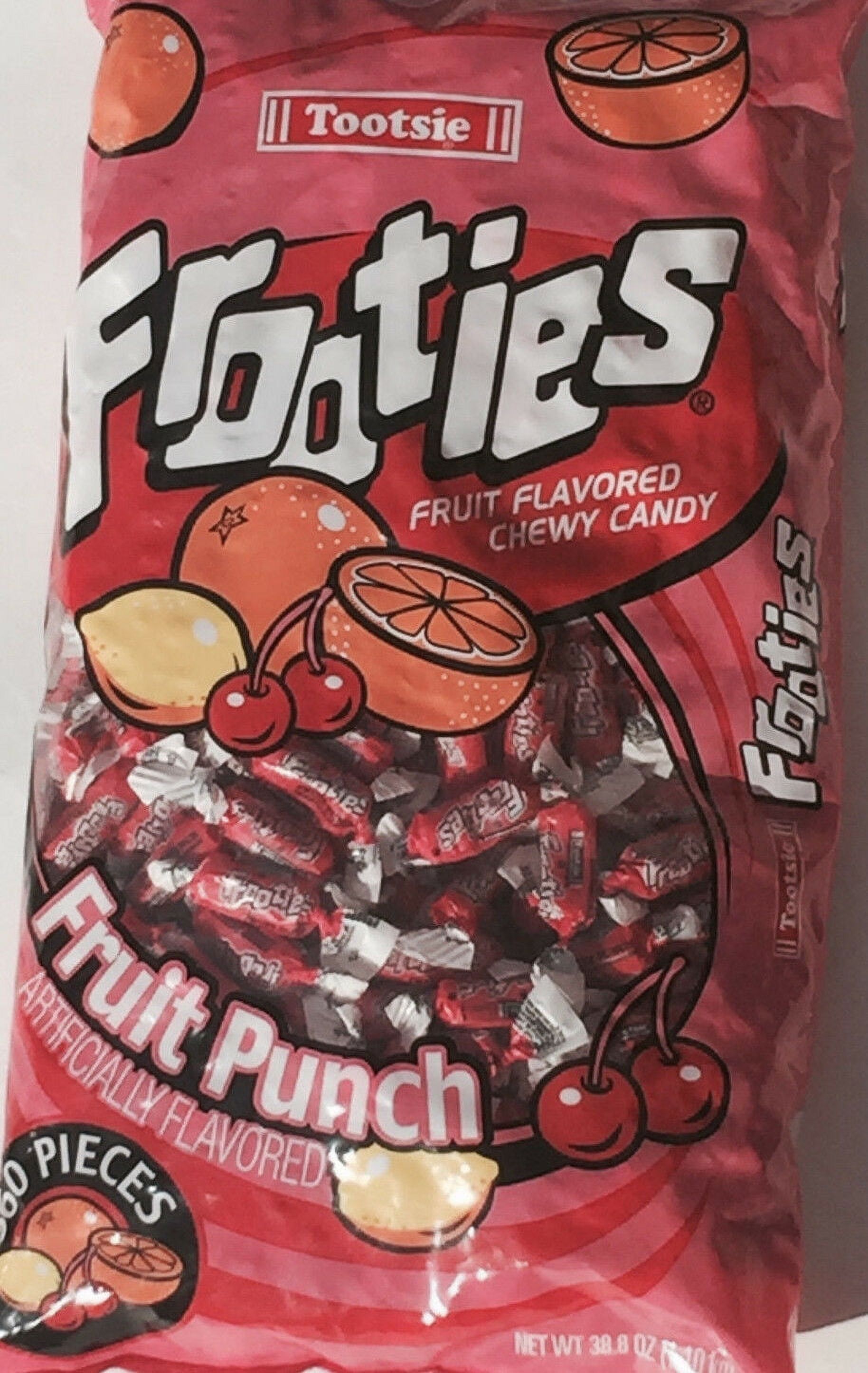 Frooties Fruit Punch Fruit Flavored Chewy Candy 2.4 Pounds Bulk 360ct ...