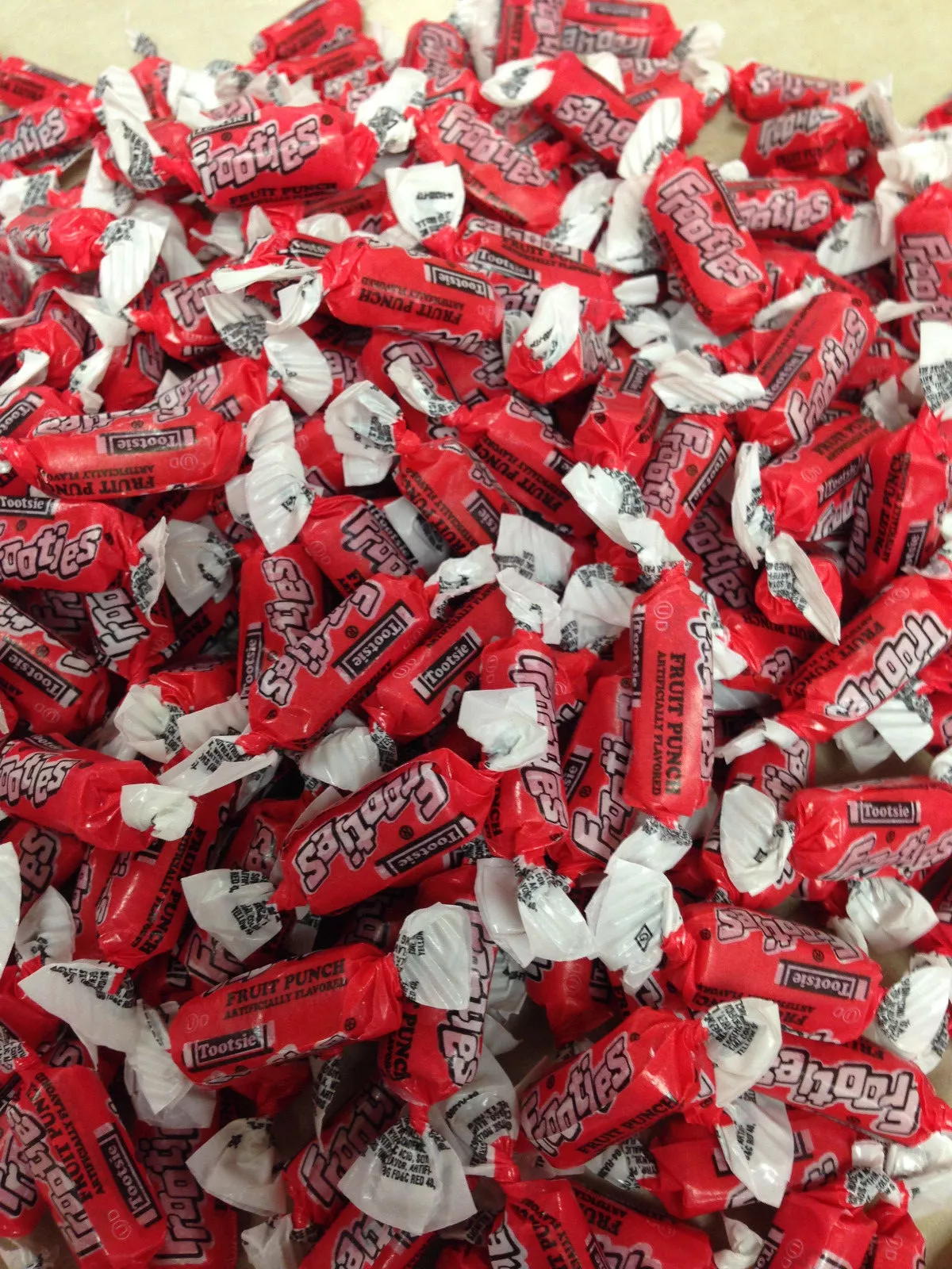 Frooties Fruit Punch Fruit Flavored Chewy Candy One Pound Bulk FREE ...