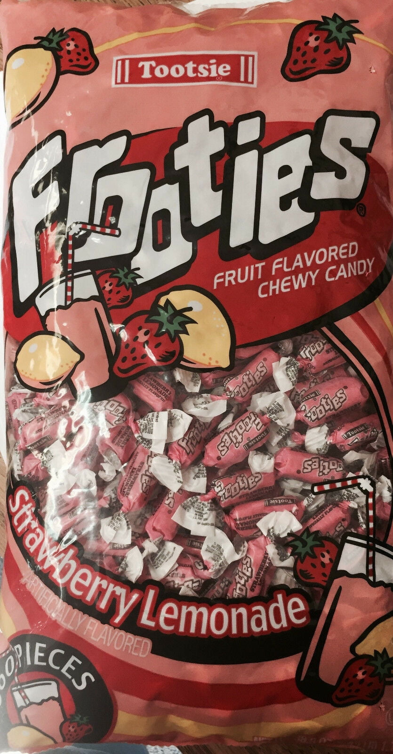 Frooties Strawberry Lemonade Fruit Chewy Candy 2.4 Pounds Bulk 360ct ...
