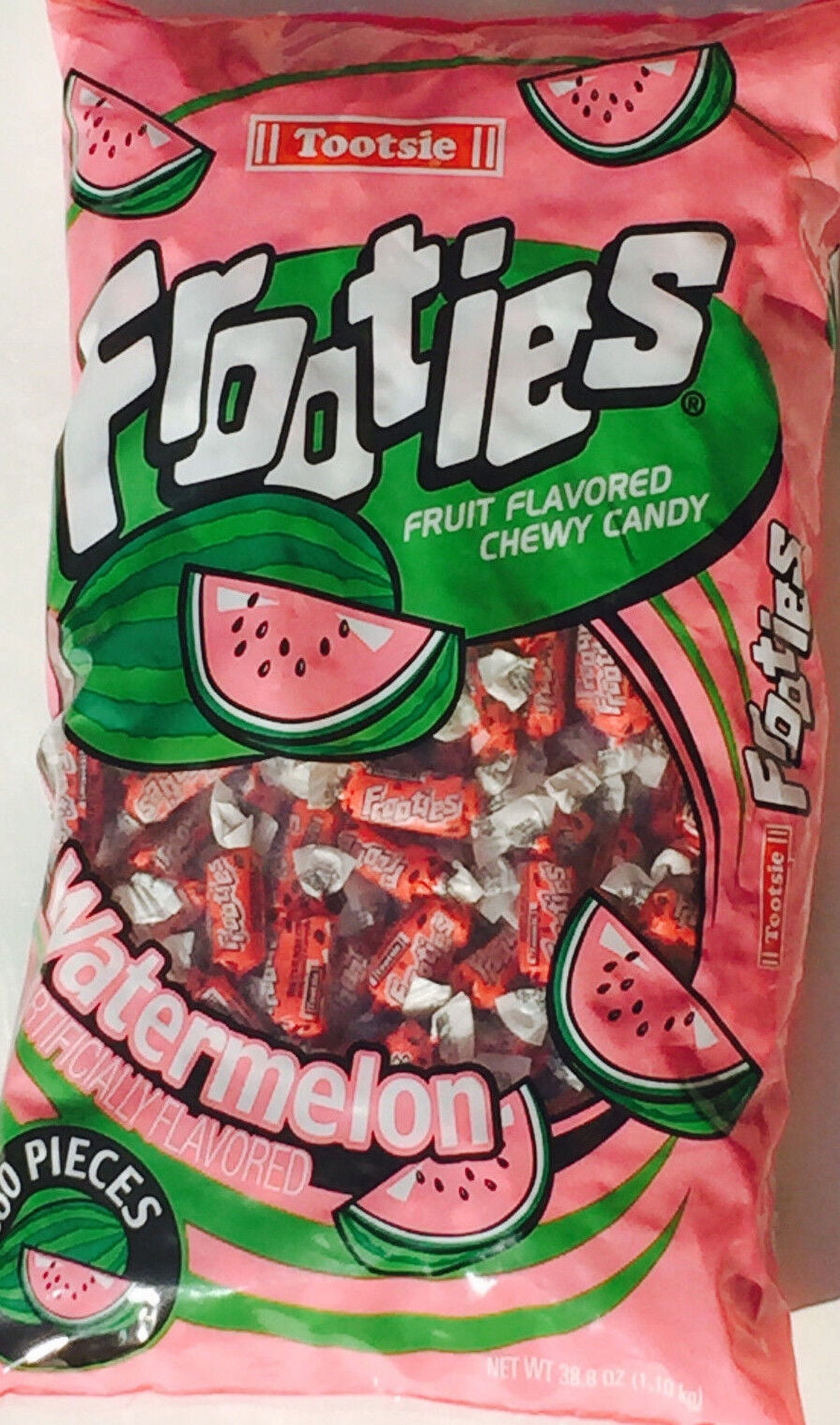 Frooties Watermelon Fruit Flavored Chewy Candy 2.4 Pounds Bulk 360ct ...