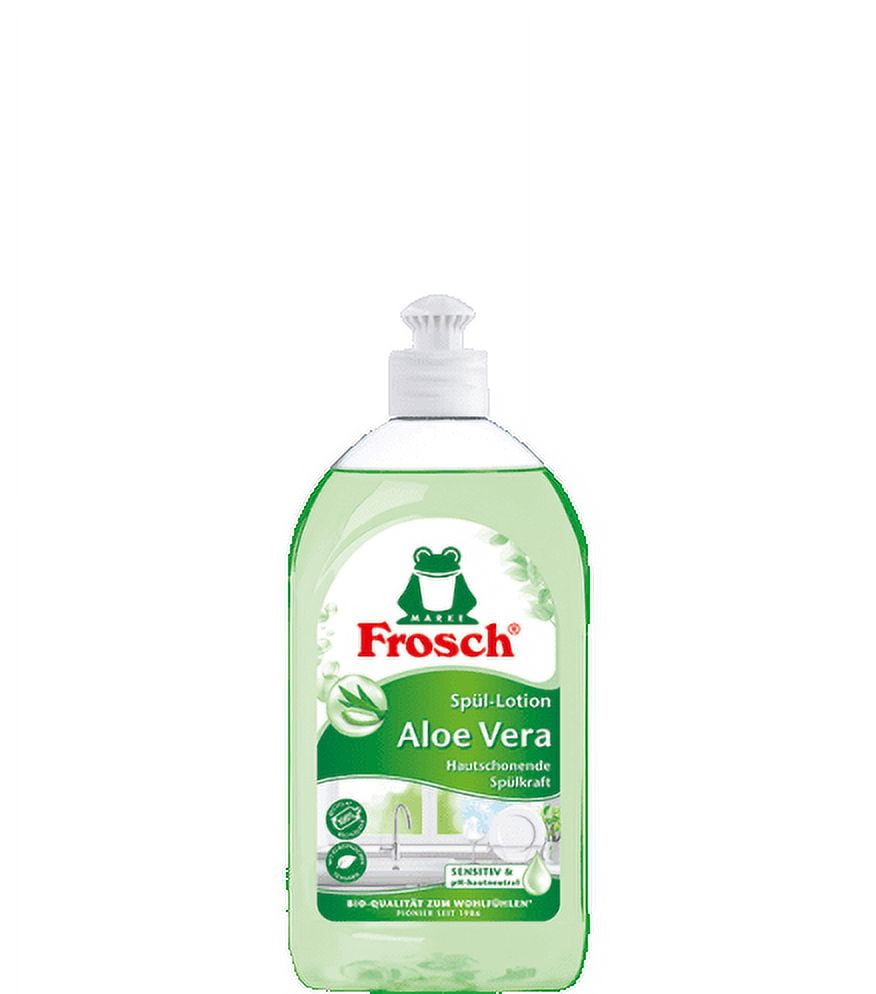 FROSCH Dish washing soap - ALOE VERA - 1ct./500ml/16.9 fl oz - Walmart.com