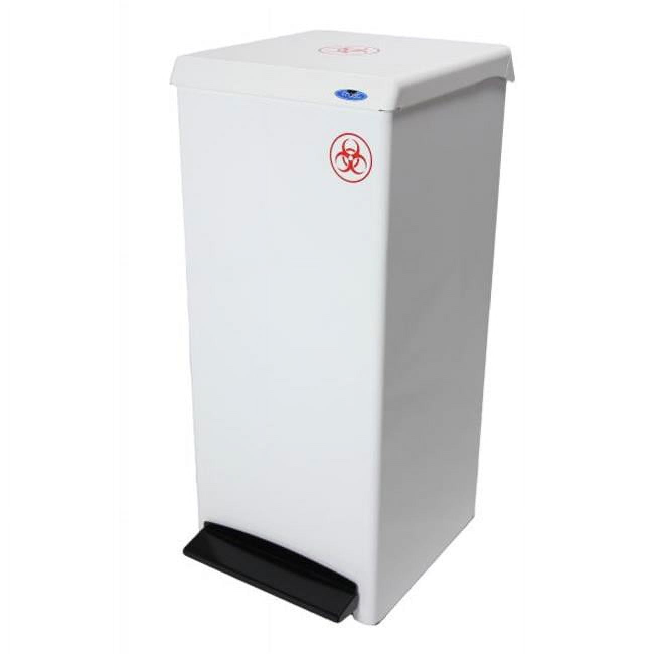 Frost 305 - Biohazard Step on Waste Receptacle - Biohazard Decal ...