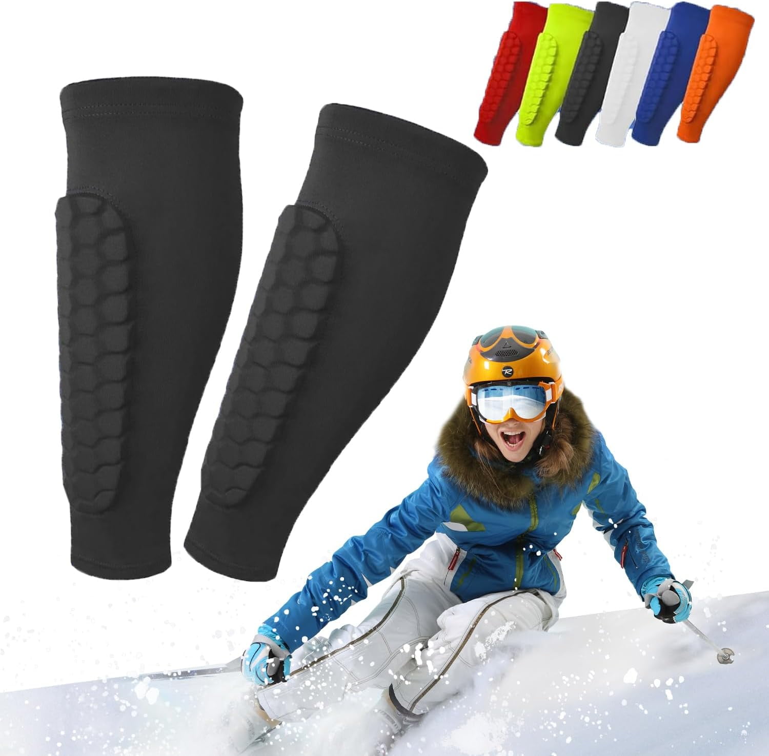 Frost Armours Ski Shields,Shin Defender Shin Guards,Ski Shin Protection ...