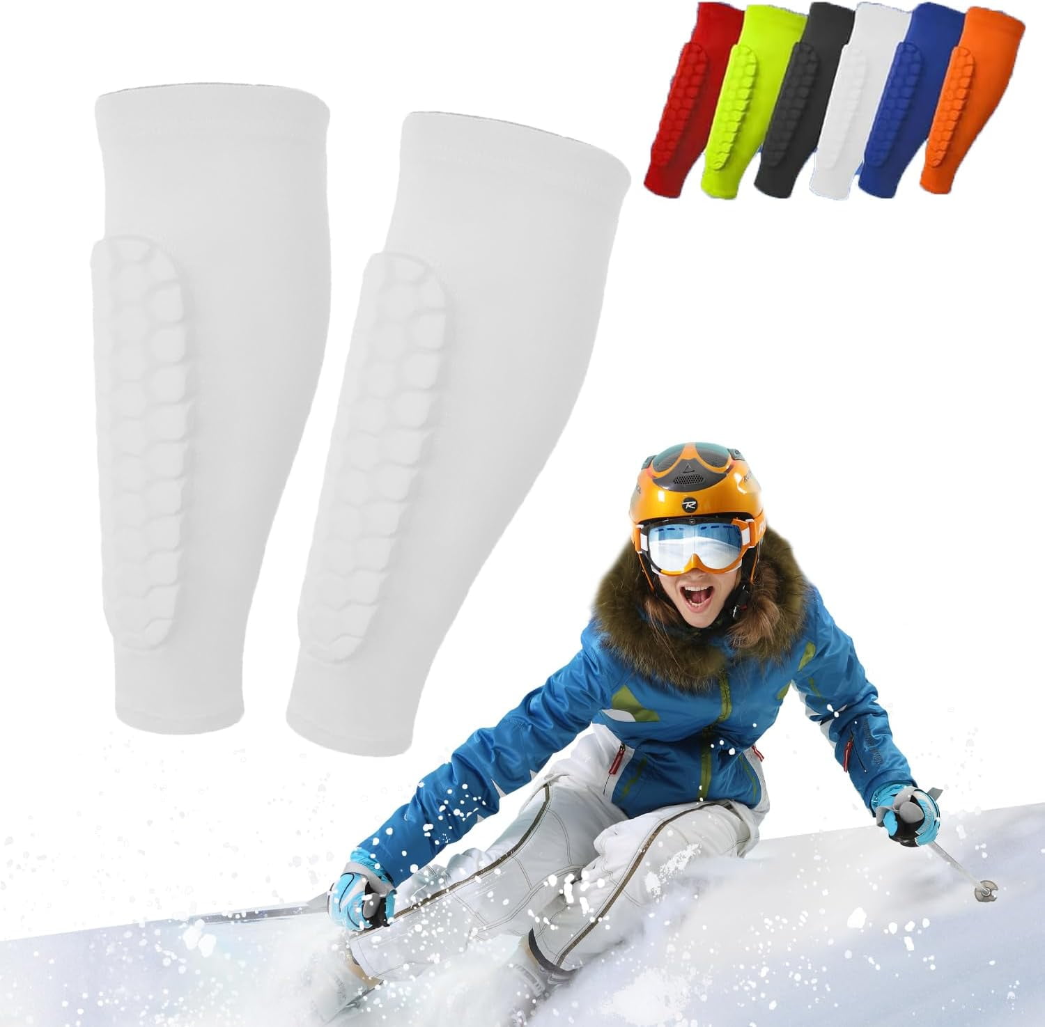 Frost Armours Ski Shields,Shin Defender Shin Guards,Ski Shin Protection ...