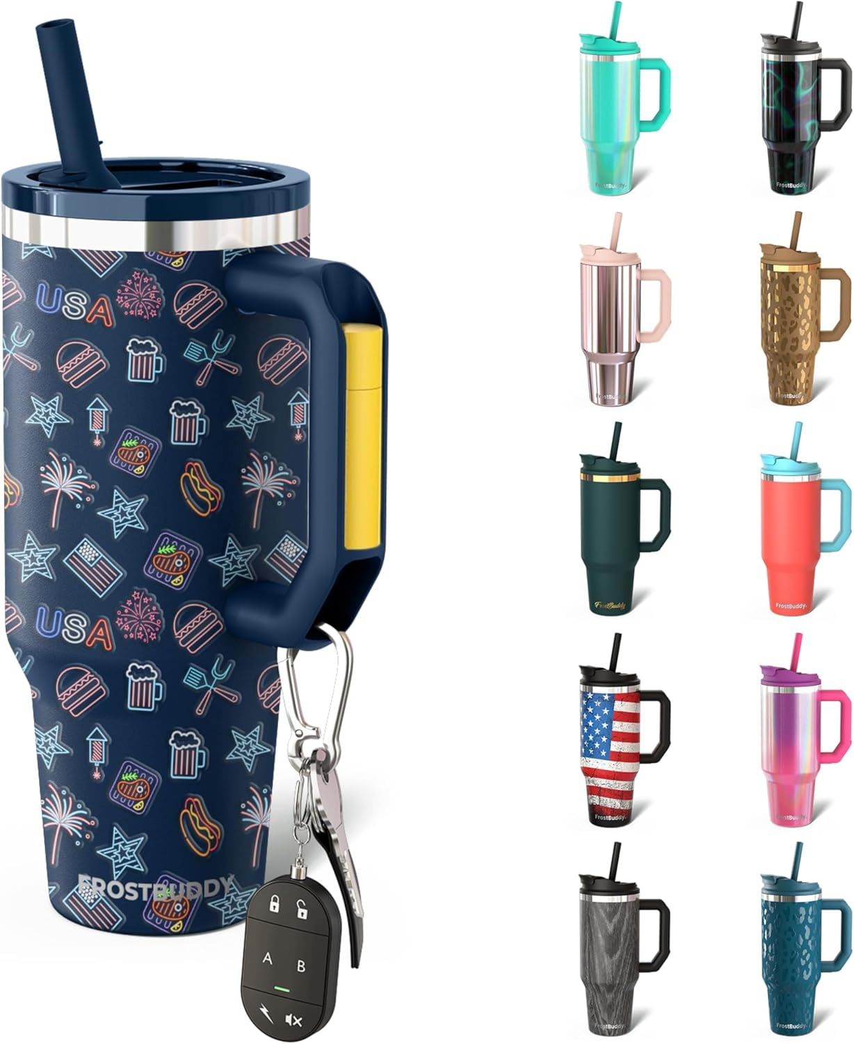 Frost Buddy Thicc Buddy - 40 oz Stainless Steel Vacuum Insulated ...