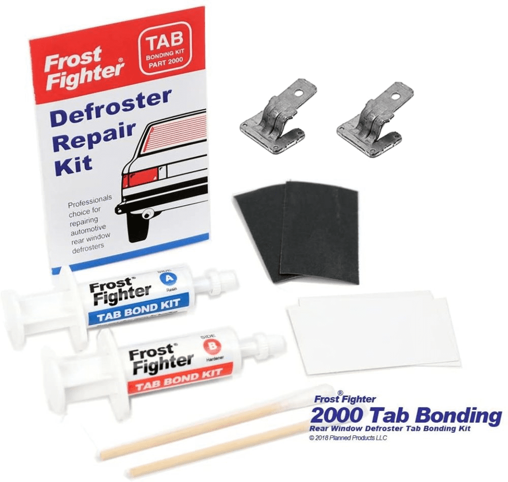 Frost Fighter Auto Window Defogger Repair Kit with 2 Connector Tabs ...