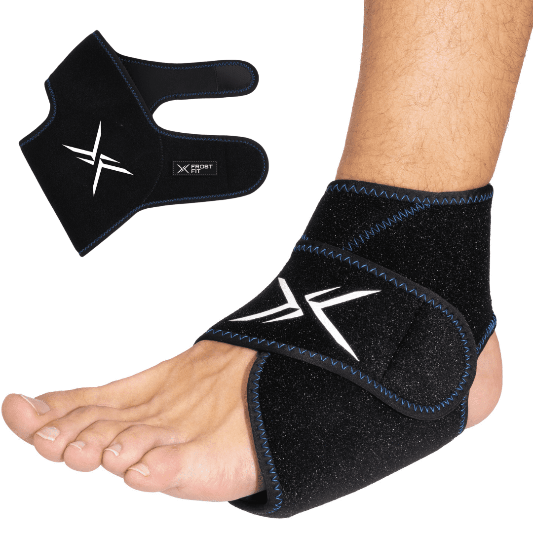 Frost Fit Reusable Hot & Cold Gel Ankle Wrap for Pain Relief HSA/FSA ...