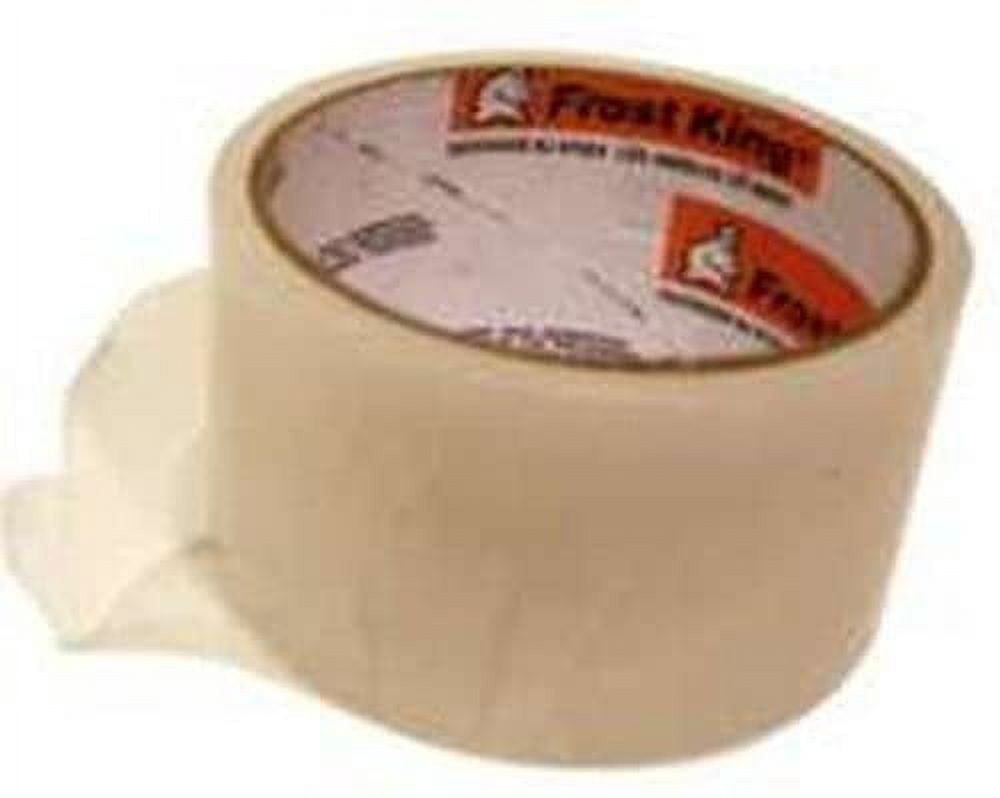Thermwell Clear Plastic Weather Stripping Tape - Window Seal - 25 ft. L ...