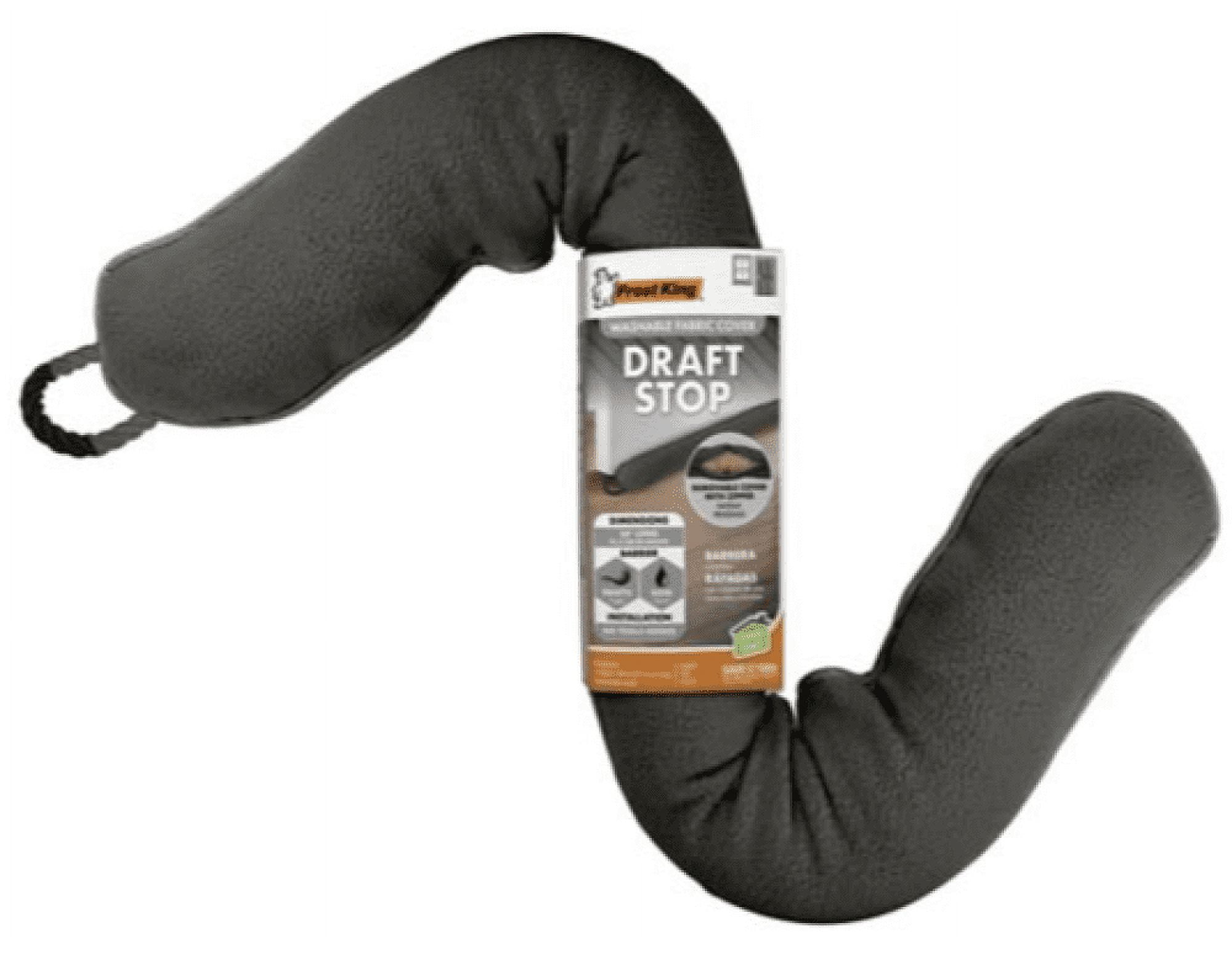 Frost King DS2Z Door Draft Stop, Dark Grey, with Zipper, 36 in ...