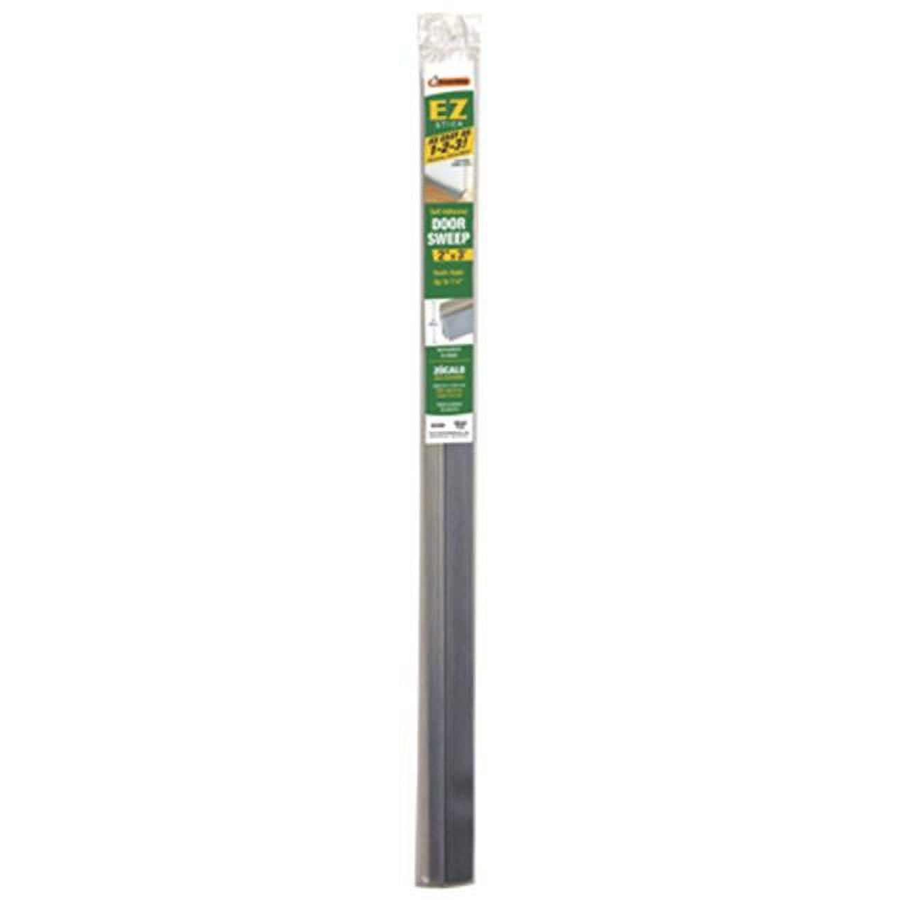 Frost King EZ36S 2" Wide x 36" Long Self-Stick Door Sweep, Silver ...