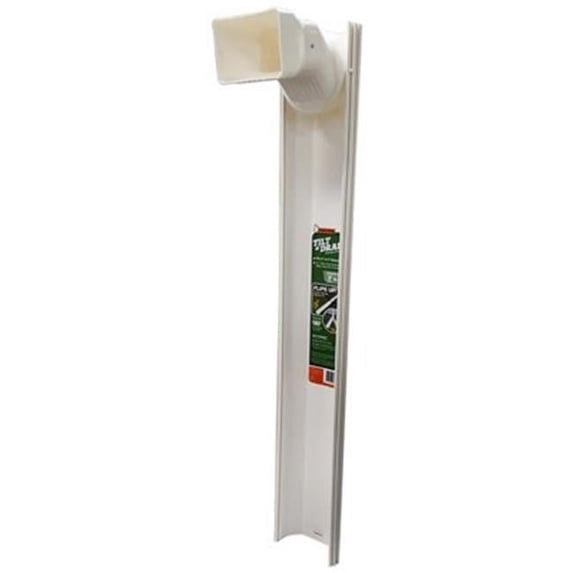 Frost King, Tilt N' Drain Downspout Extender, GWS3W, 3' to 6' White ...