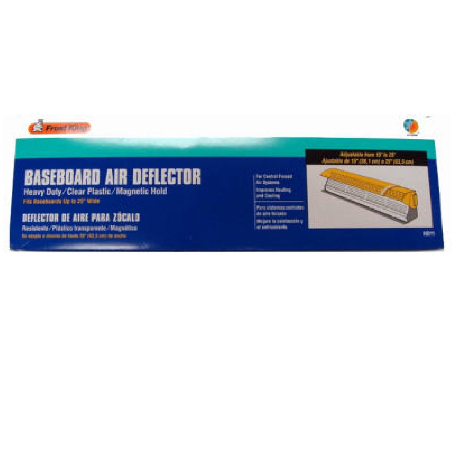 Frost King HD11 Heat & Air Deflector for Baseboard Register, Expands 15 ...