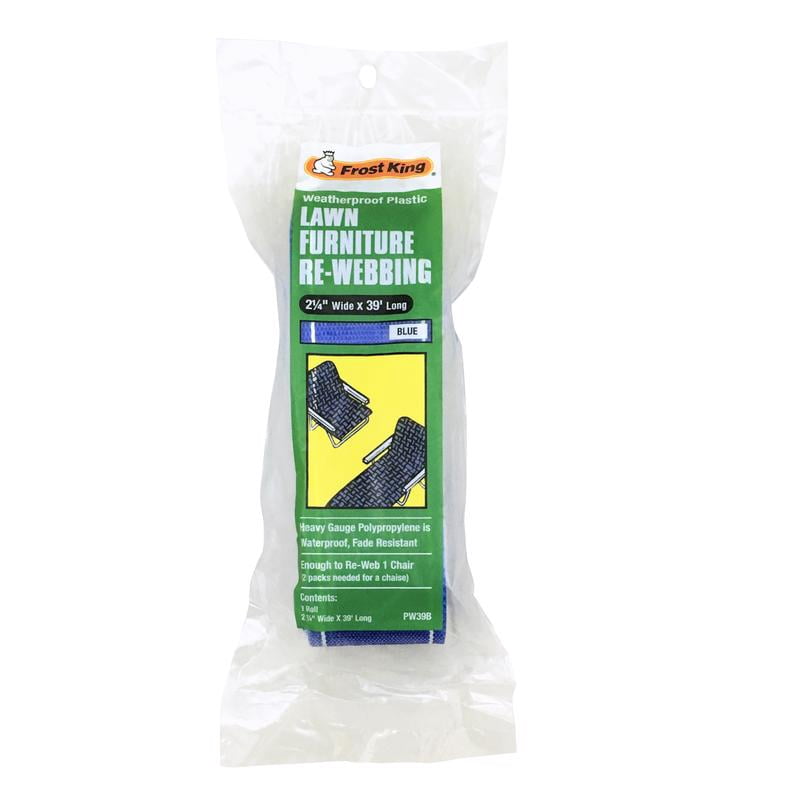 Thermwell Frost King Outdoor Chair Webbing Repair Kit, Heavy-Gauge ...
