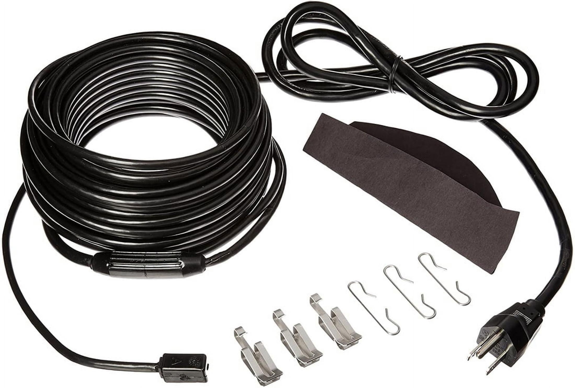 Frost King Automatic Electric Roof & Gutter De-Icing Cable Kit, 60ft ...