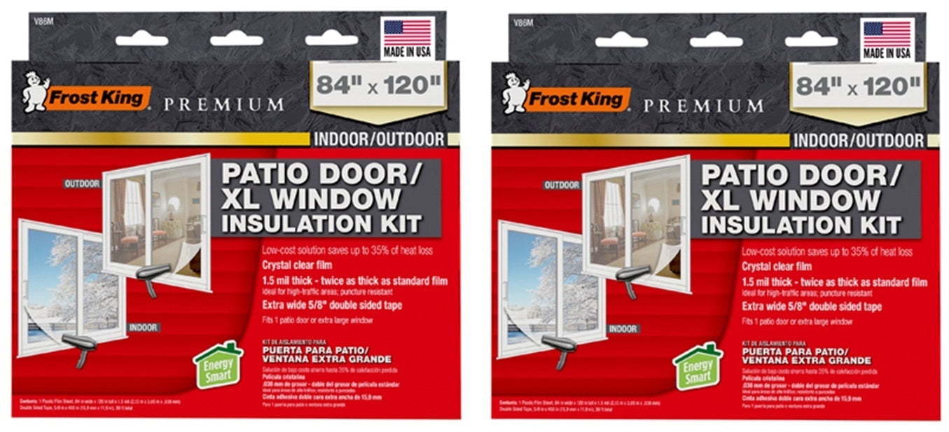 Frost King V86M 84" x 120" Indoor / Outdoor Heavy Duty Patio Door ...