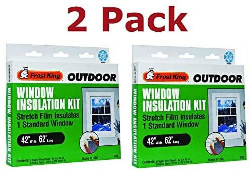 Frost King V93H Stretch Window Kit 42-Inch by 62-Inch - Walmart.com