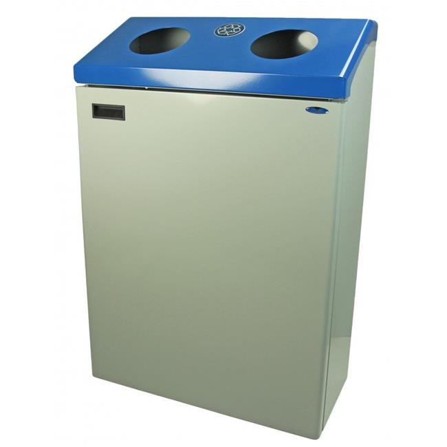 Frost Products 2 Stream 36 Gallon Multi Compartment Recycling Bin ...