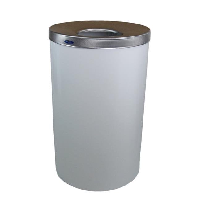 Frost Products 310-W Lobby Waste Receptacle - Garbage Bin, White ...