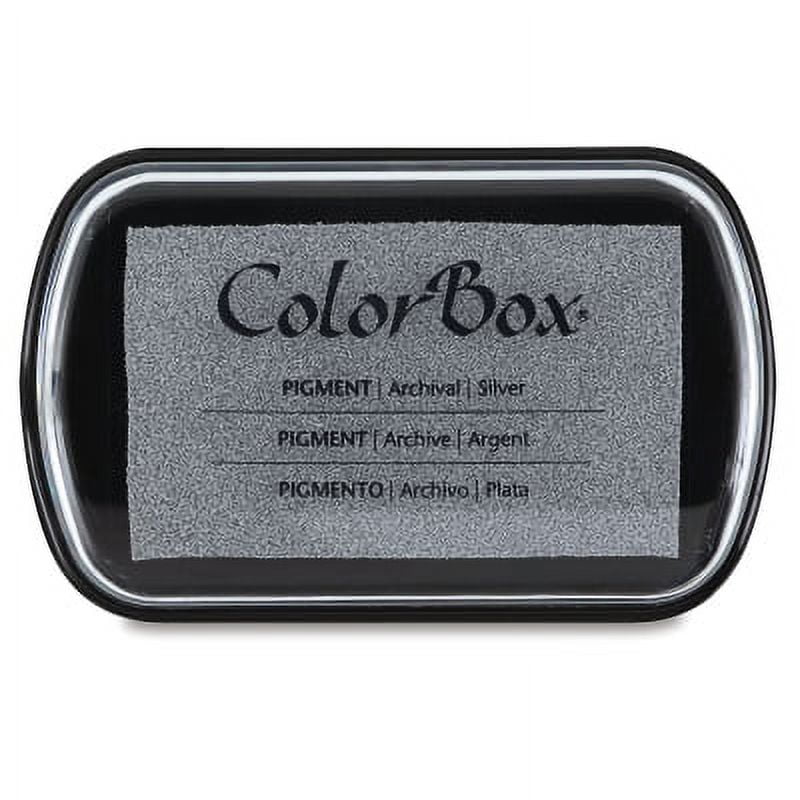 ColorBox Pigment Ink Stamp Pad - Frost White - Walmart.com