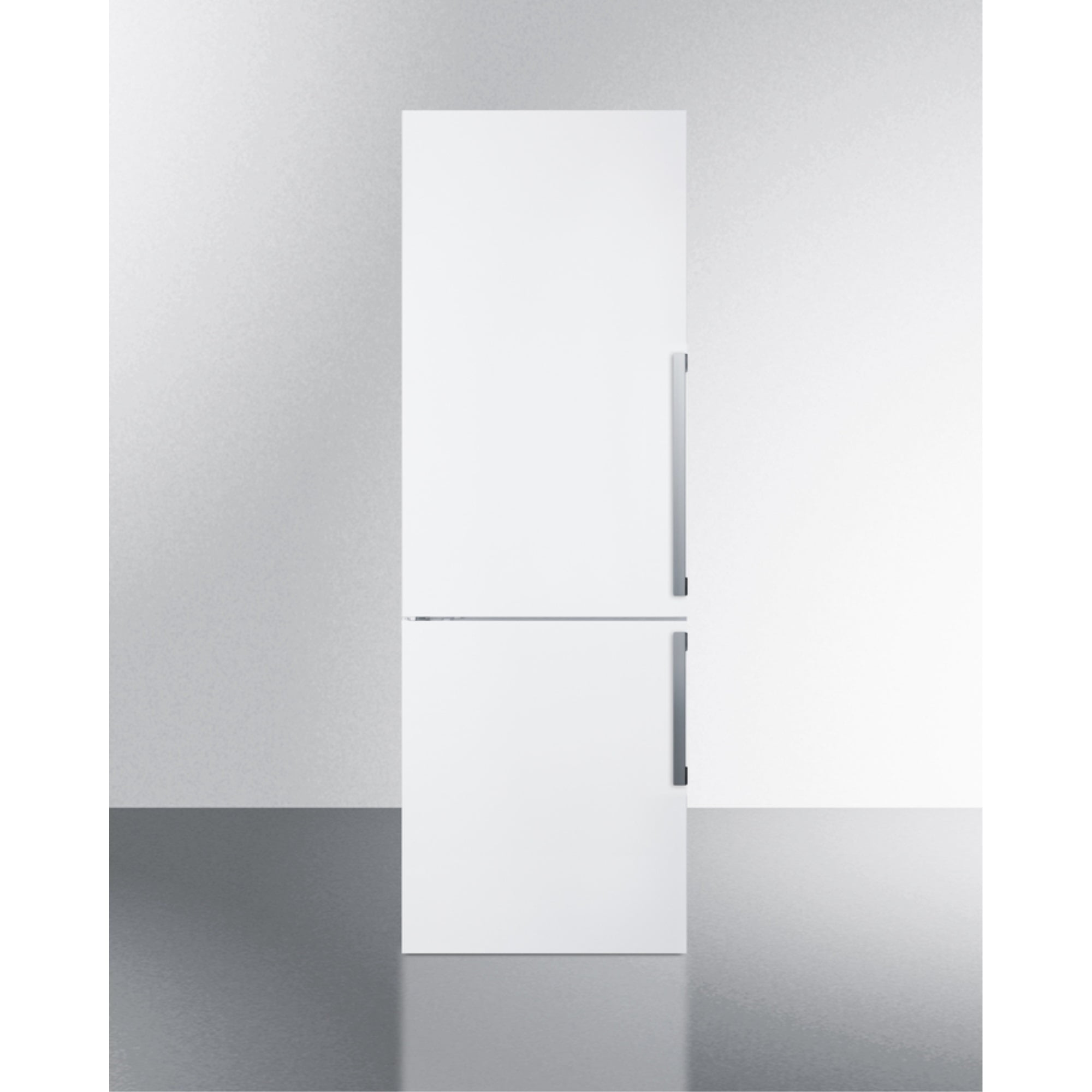 Frost-free ENERGY STAR certified bottom freezer refrigerator in white ...