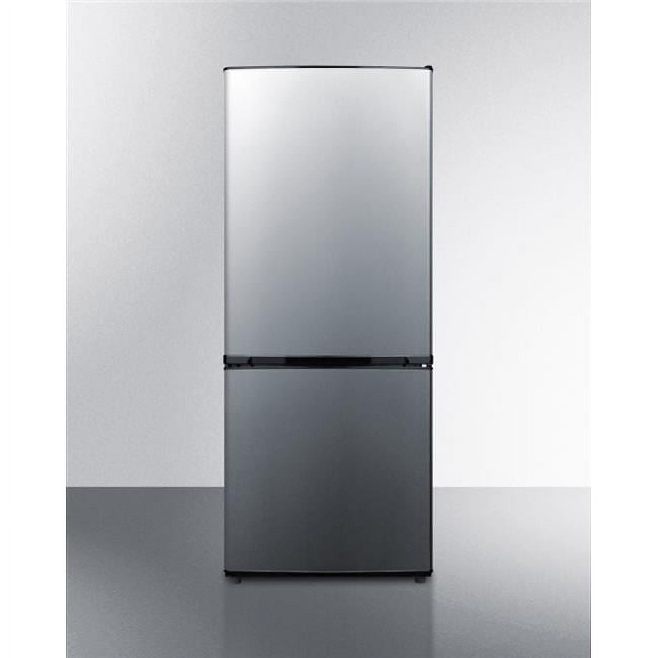 Frost-free ENERGY STAR certified bottom freezer refrigerator in white ...