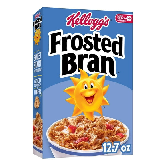 Frosted Bran, Breakfast Cereal, Fiber Cereal, Toasted Bran Flakes ...