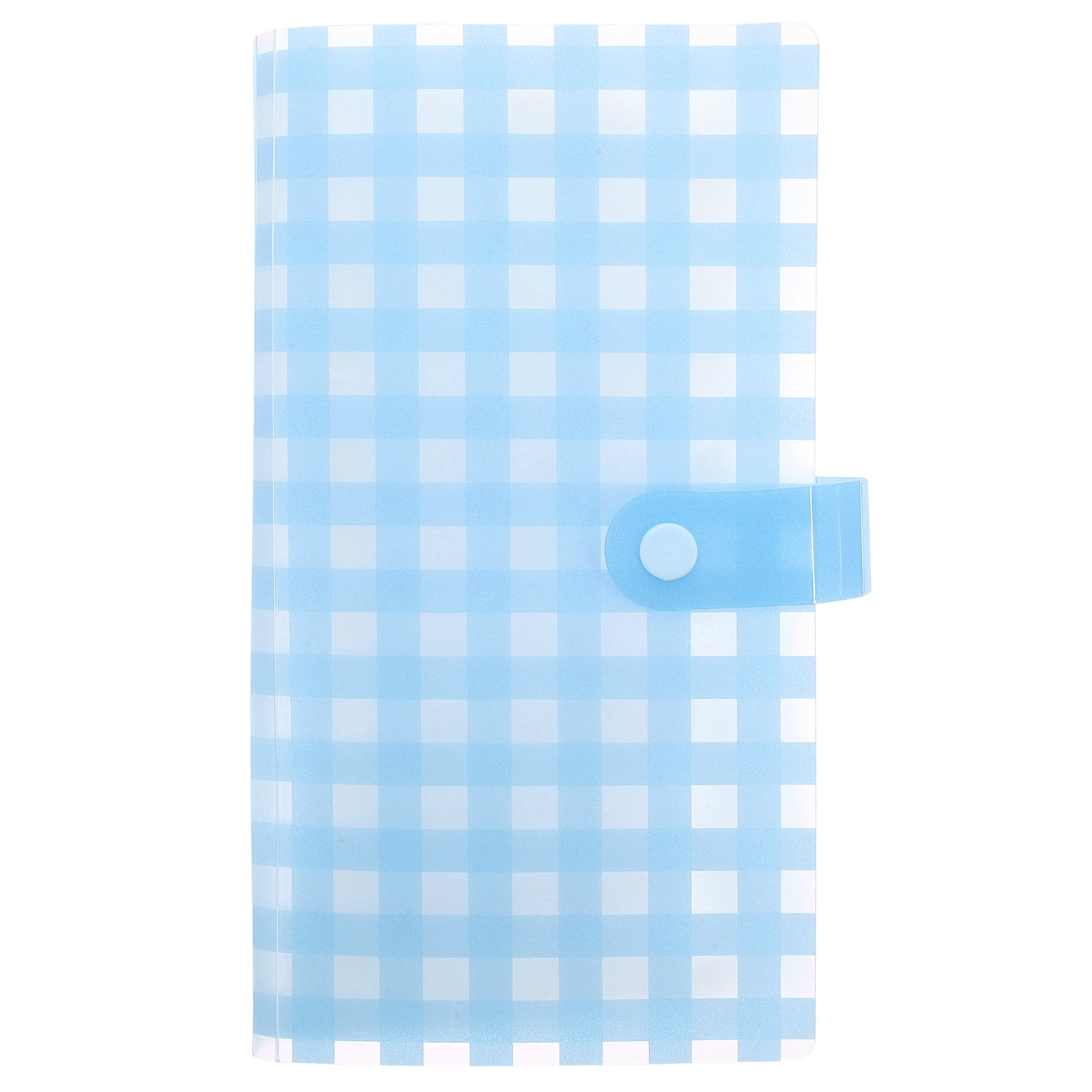 SOPOTUTU Durable Blue Frosted Business Card Notebook with 240 Card ...