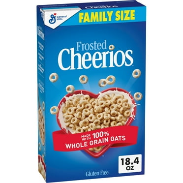 Frosted Lemon Cheerios Cereal, Gluten Free, Limited Edition, Family ...