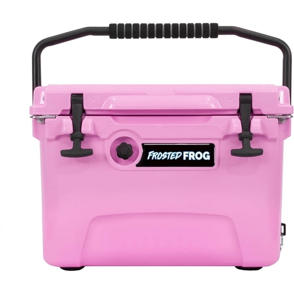Frosted Frog 20 Quart Ice Chest Heavy Duty High Performance Roto-Molded ...