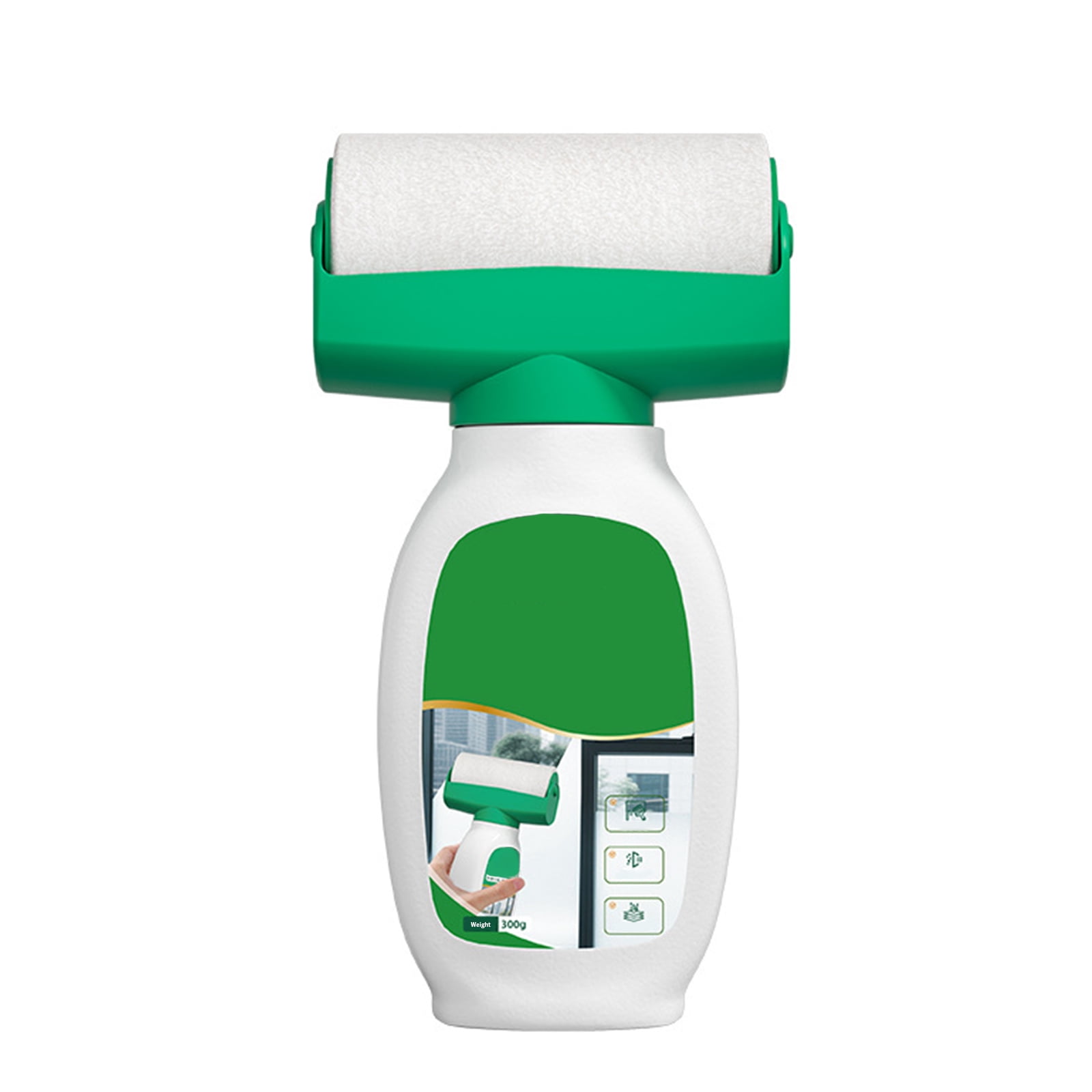 Frosted Glass Paint Kit with Roller, 300g Water-Based Matte Finish ...