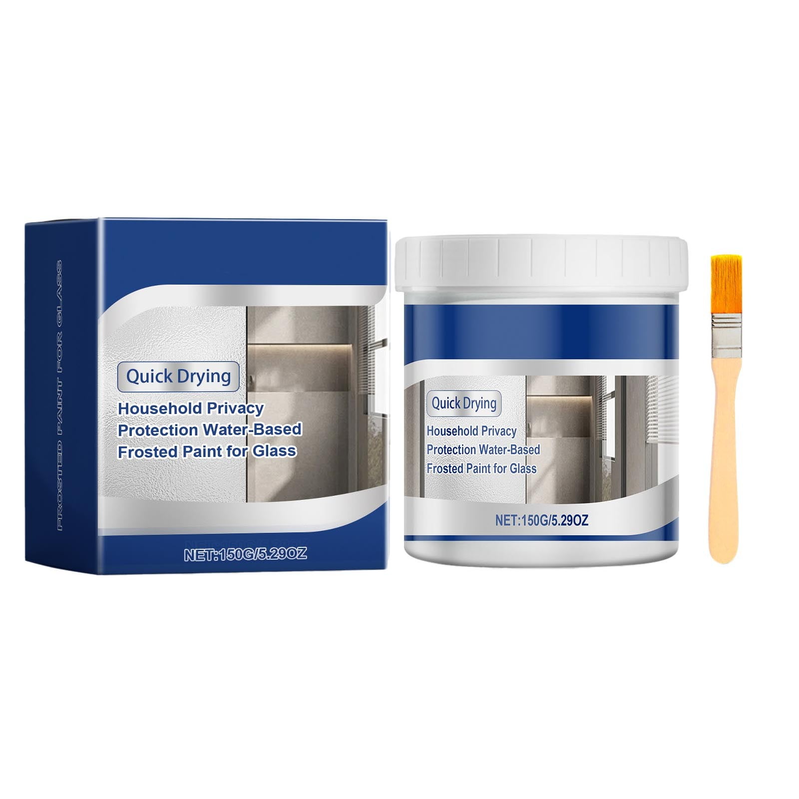 Frosted Glass Paint for Window Privacy Paint, Waterproof & UV Resistant ... Frosted Glass Paint for Window Privacy Paint, Waterproof & UV Resistant ...